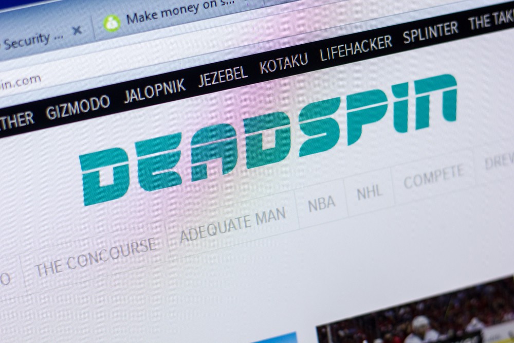 Iconic sports site Deadspin’s destiny as a gambling affiliate seemingly ...