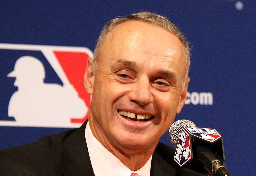 Commissioner Rob Manfred says MLB was 'dragged' into legalized sports ...