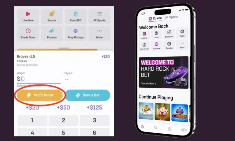 Hard Rock Bet releases new profit boosts feature – CDC Gaming