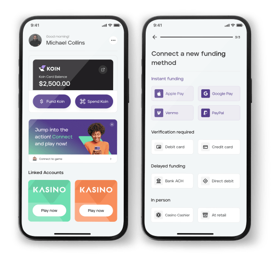 Focus on Koin: New digital wallet enables play at multiple casinos ...