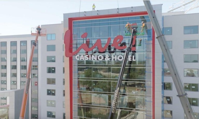 Louisiana: Cordish installs signs atop new $270M casino & hotel in ...
