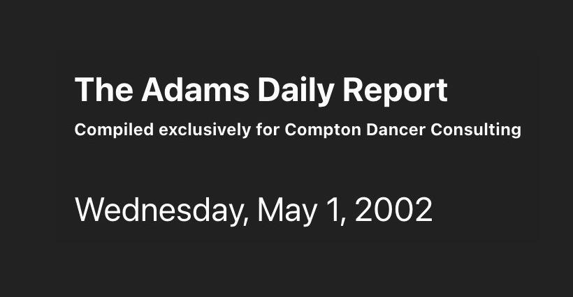 Jeffrey Compton, CDC Gaming, and the Adams Daily Report — CDC Gaming