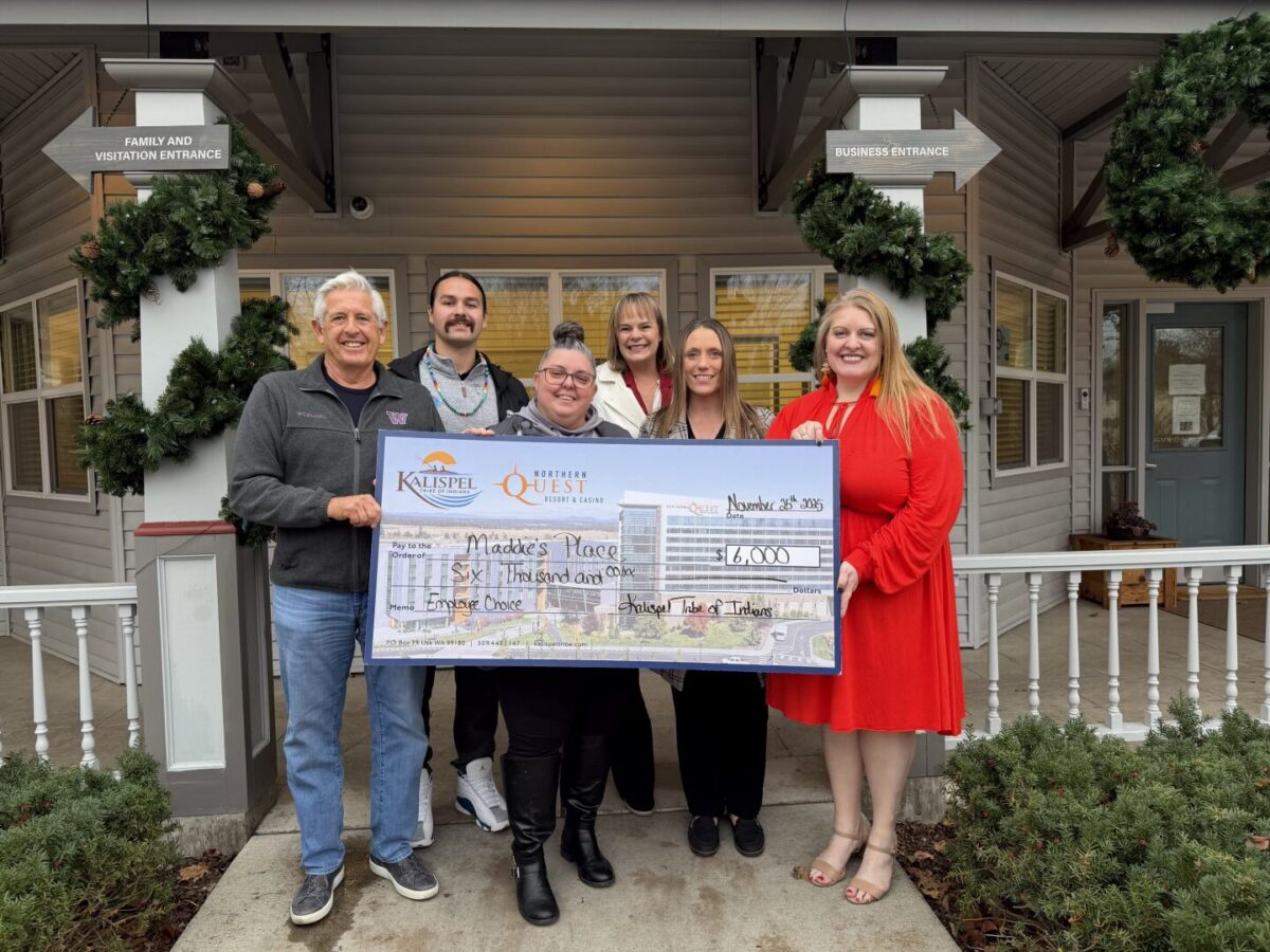 Washington: Kalispel Tribe donates $42,000 to local non-profits — CDC ...
