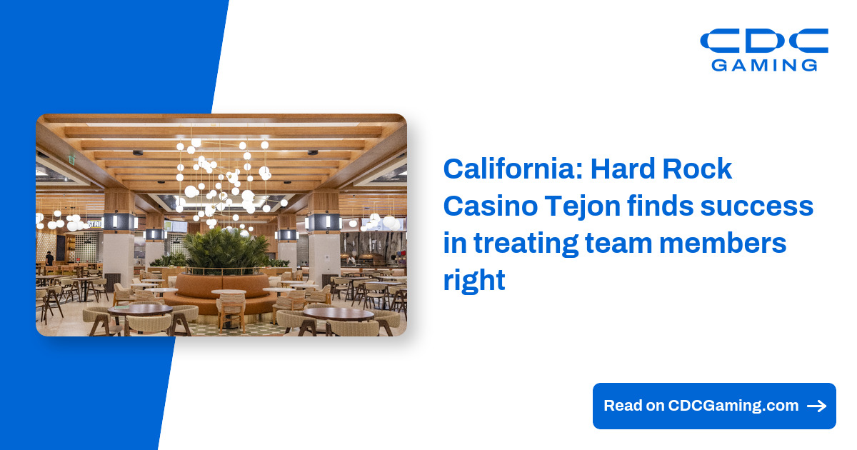 California: Hard Rock Casino Tejon finds success in treating team ...